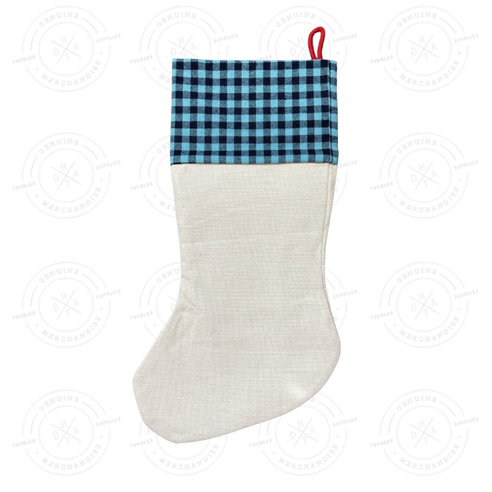 Sublimation Linen Christmas Stockings (Seasonal Stocks)